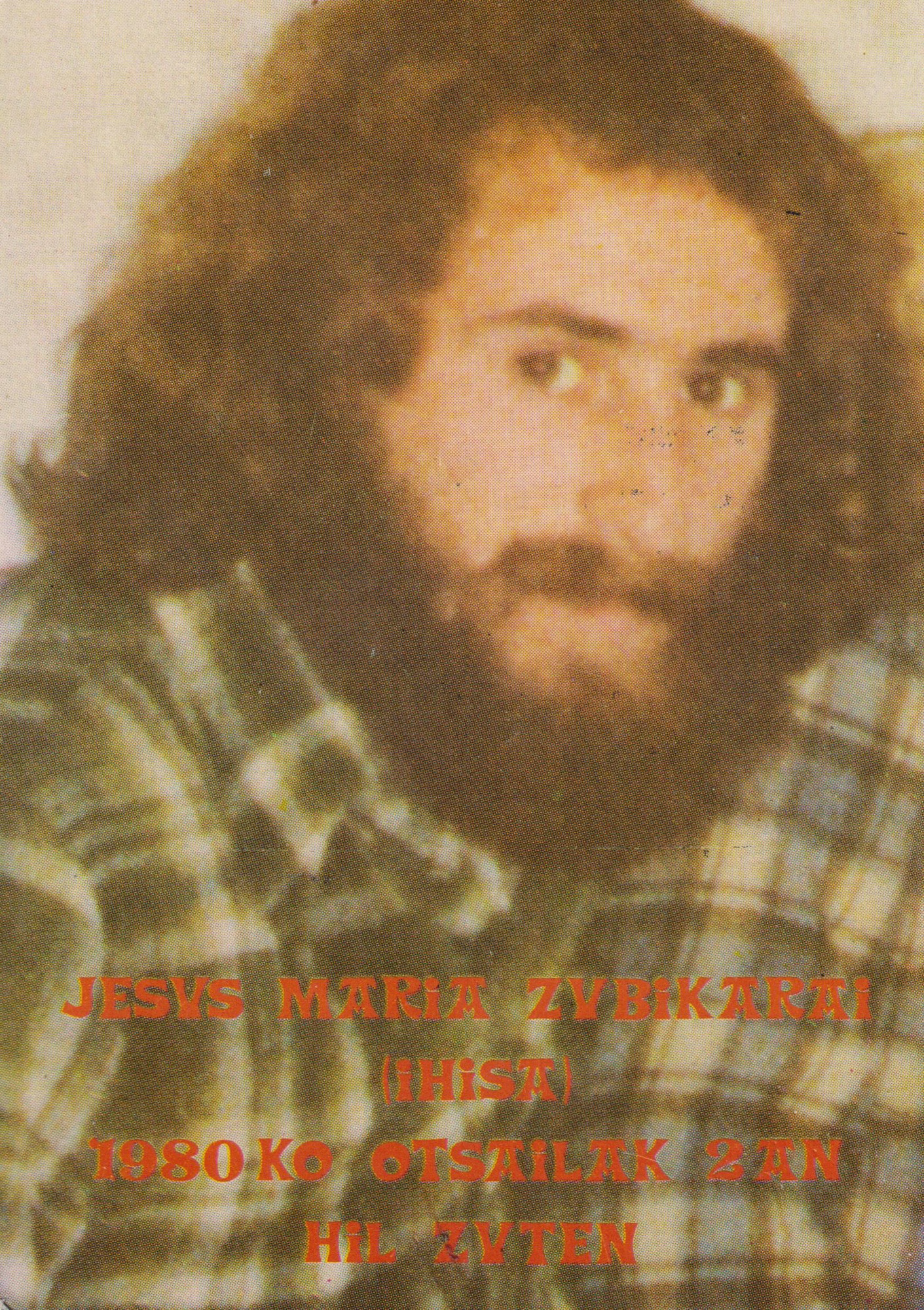 JESUS MARI ZUBIKARAI BADIOLA “JHISA” gogun 45 urte eta gero! – Turrune!